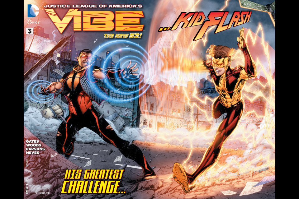 The New 52 Flash: Justice League of America's Vibe #3