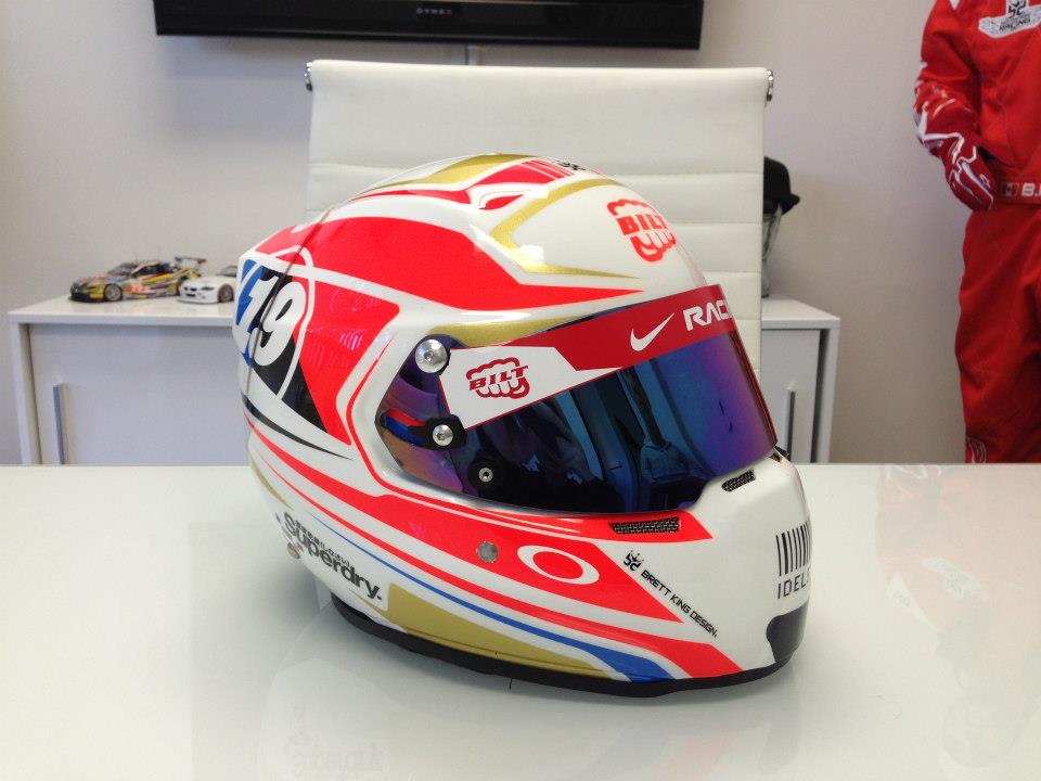 Racing Helmets Garage: Stilo ST4 F N Carbon H.Idelson 2013 by Brett ...