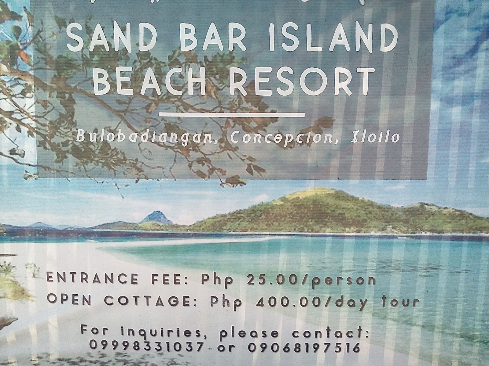 Lagaw Ta! (Let's Travel) to Sandbar Island Beach Resort | Concepcion ...