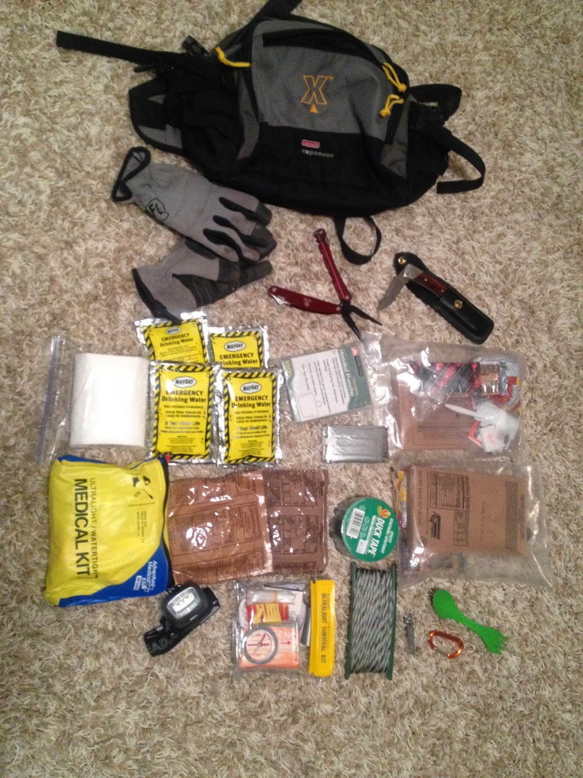Disaster Prepping: Sprint Pack