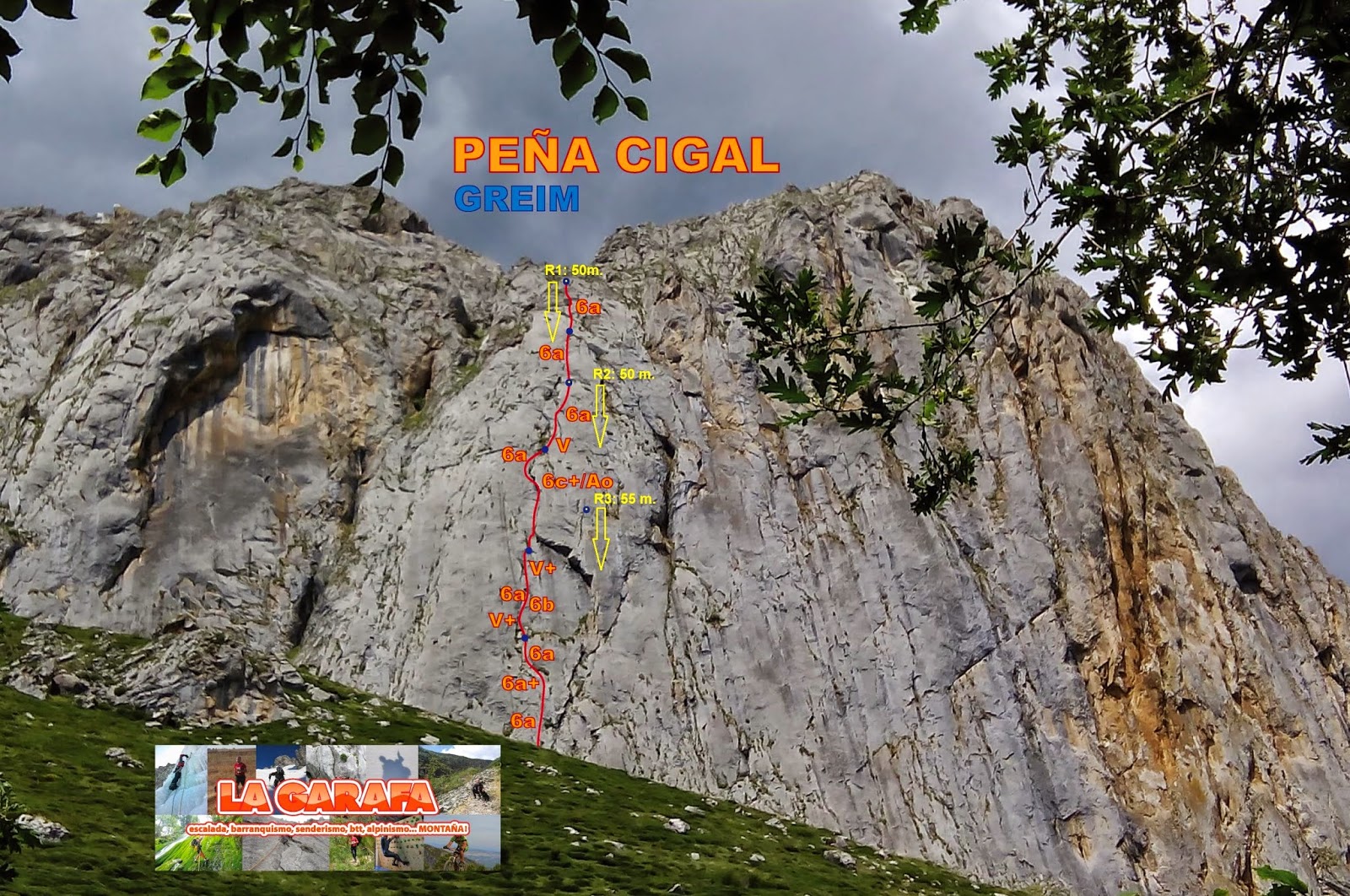 La Garafa: Peña Cigal: GREIM