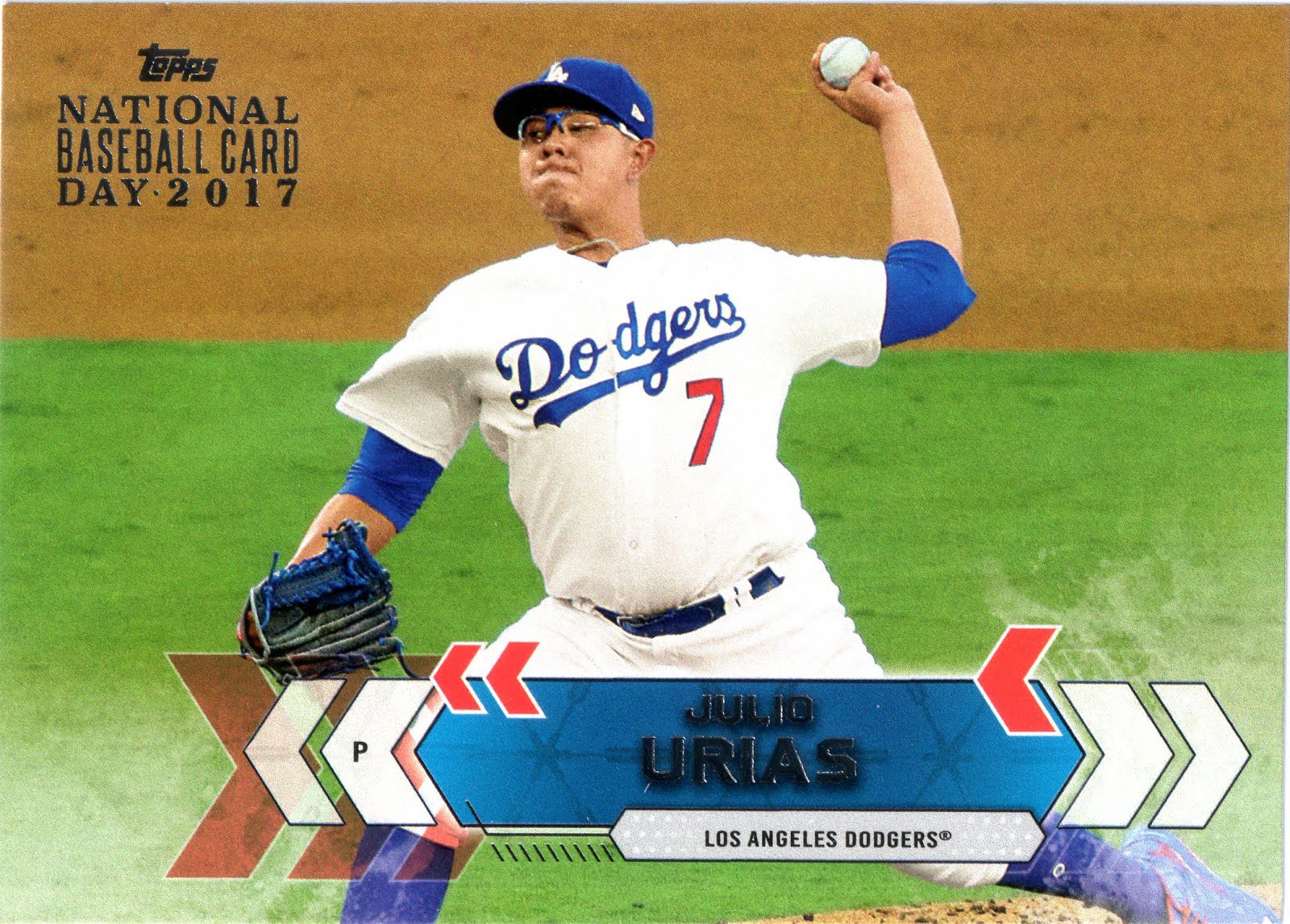 Dodgers Blue Heaven: 2017 Topps National Baseball Card Day Promo Cards ...