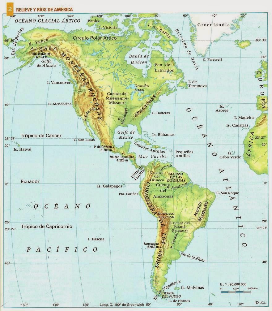 Amrica Central Geografia Mapas E Pases Infoescola