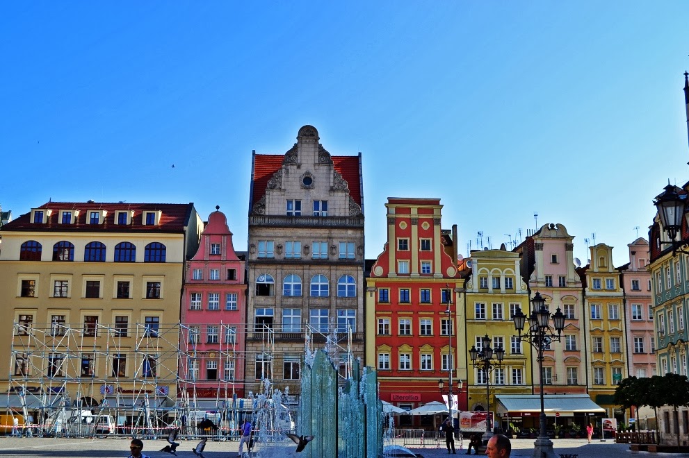 Guía de monumentos de un trotamundos stopover: Rynek de Wroclaw