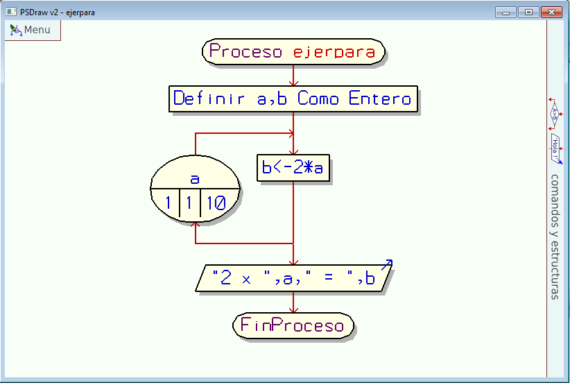 Fundamentos de Programacion: Sintaxis del ciclo "Para"