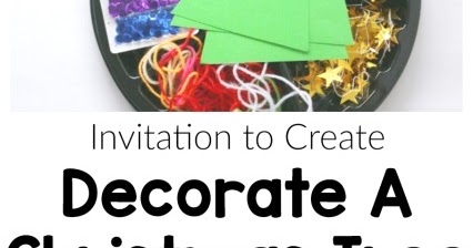 Invitation to Create: Christmas Tree Craft for Kids | School Time Snippets