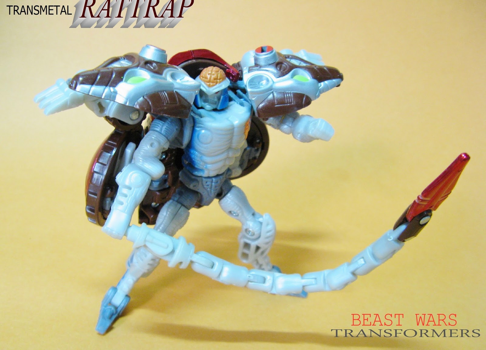 Transformers Beast Wars 10TH Anniversary TRANSMETALS RATTRAP變形金剛特種變形勇士 ...
