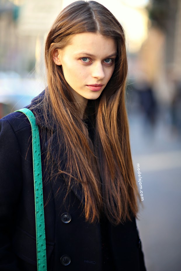 MODELS JAM: Erika Labanauskaite, Milano, February 2014