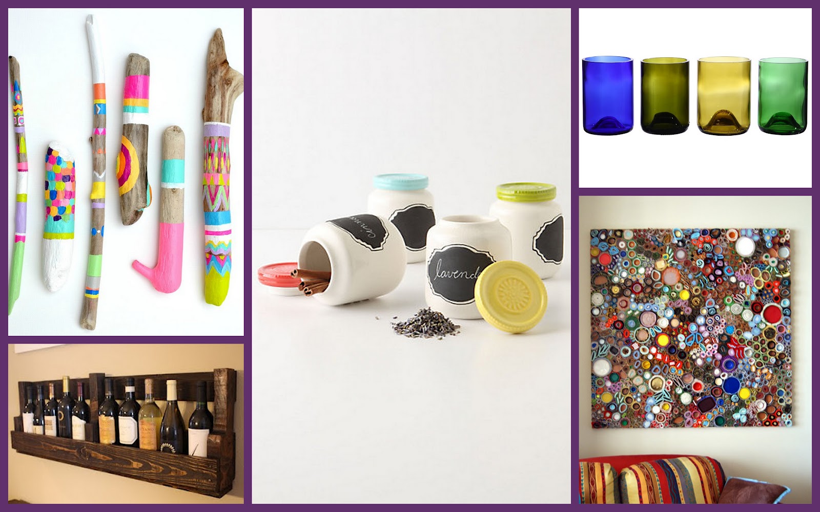 the little things: upcycled home