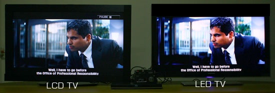Perbedaan LED Dengan LCD