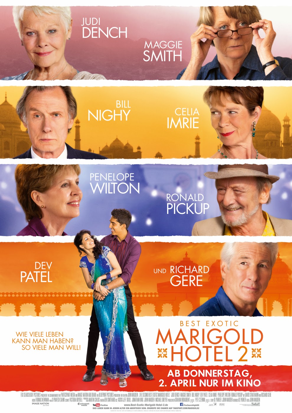 crazy4film: BEST EXOTIC MARIGOLD HOTEL 2: Filmbesprechung