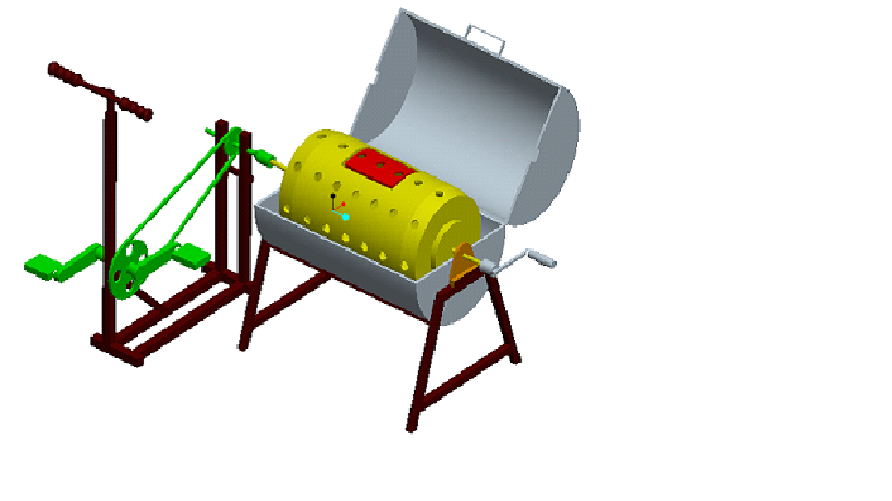 DESIGN AND FABRICATION OF PEDAL OPERATED WASHING MACHINE-Abstract