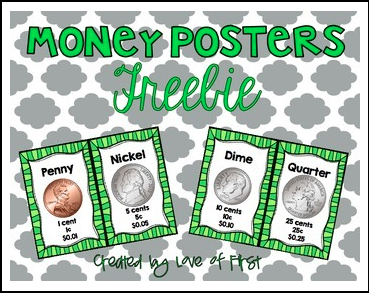 The Best of Teacher Entrepreneurs: FREE MATH LESSON - “Money Posters ...