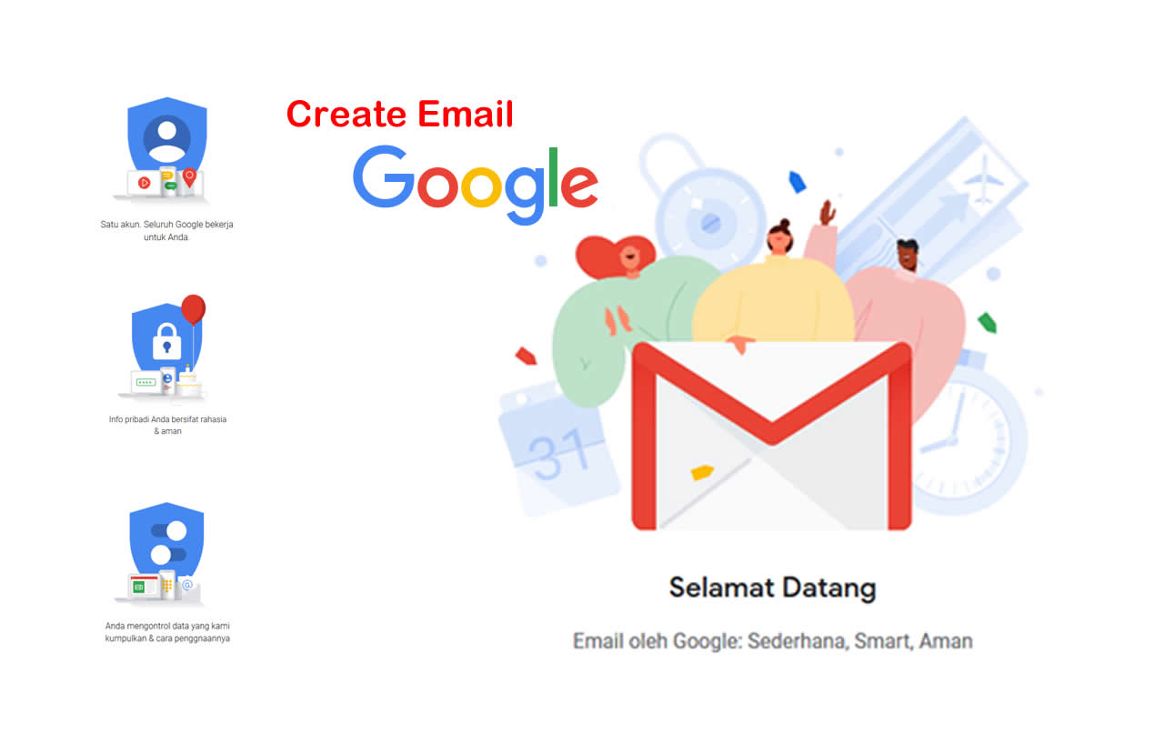 10 Menit Membuat Email di Google Dengan Mudah
