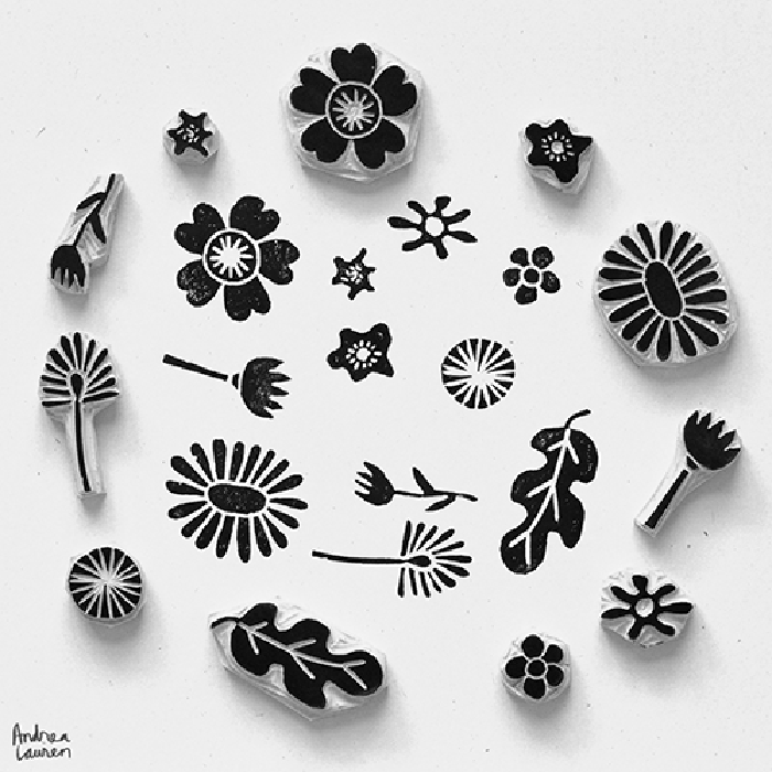 Ink Print Repeat by Andrea Lauren: July 2014