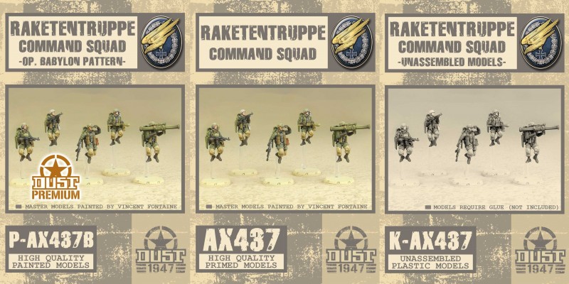 Tabletop Fix: Dust Models - New Pre-Orders