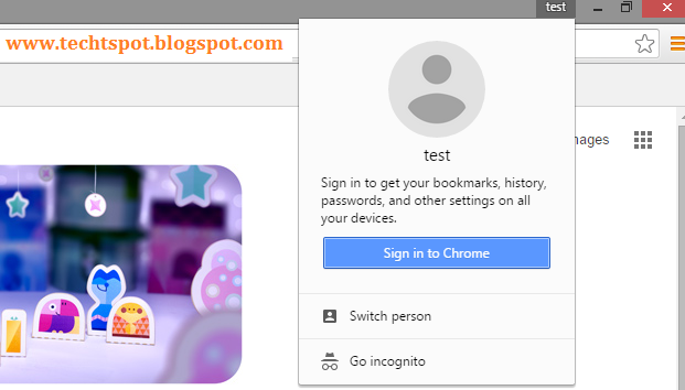 Sign In To Google Chrome Browser
