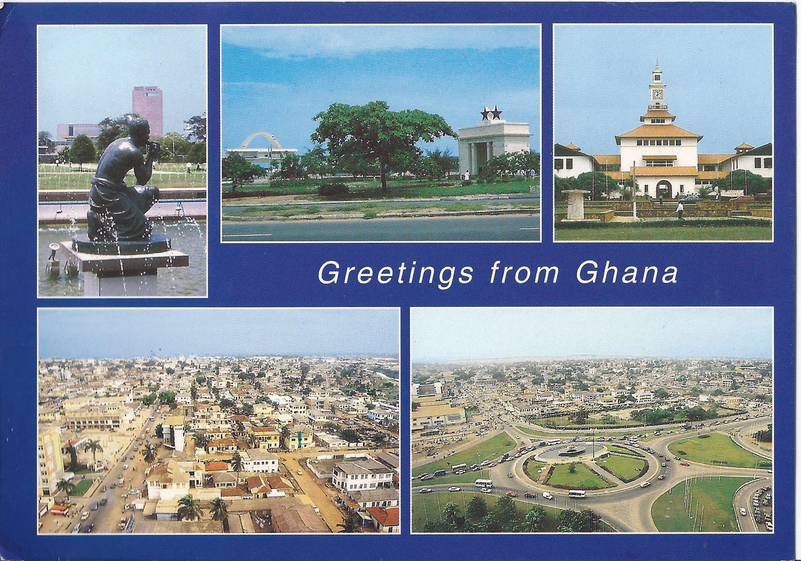A Journey of Postcards: Postcard from Accra, Ghana