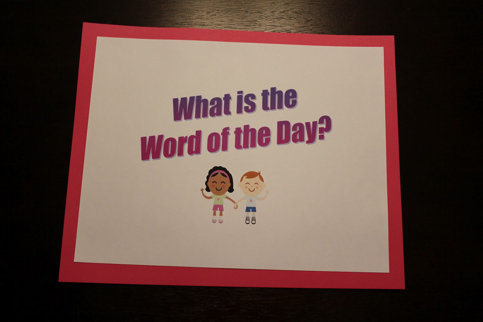 What's the Word? | Hillary's Teaching Adventures