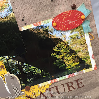 Golden Goddess Designs: DCWV Green Stack with Stuck?! sketch