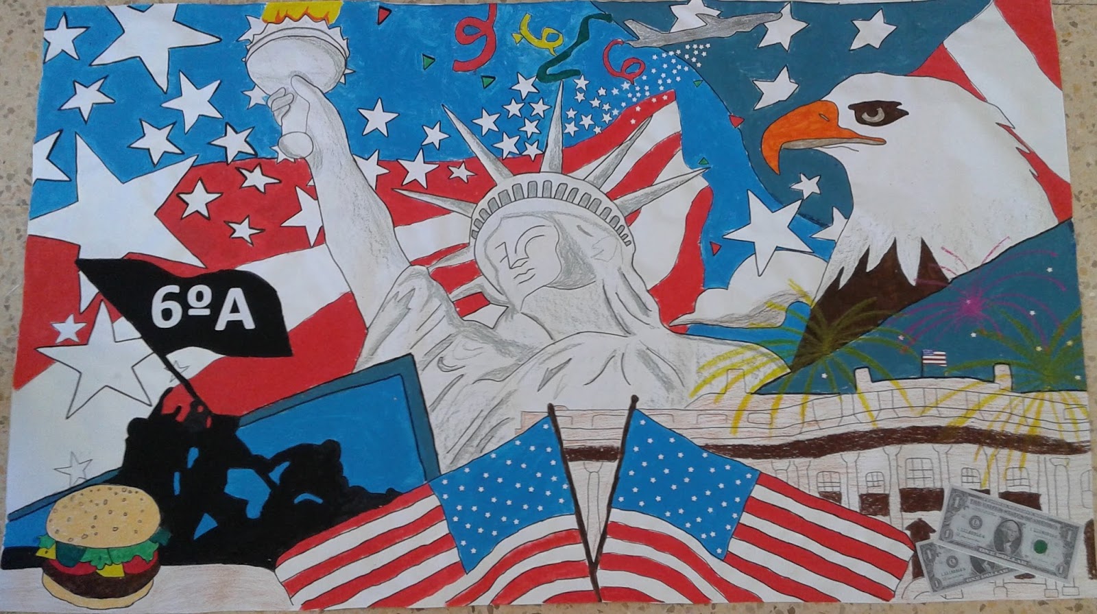 Para que te enteres: MURAL ESTADOS UNIDOS
