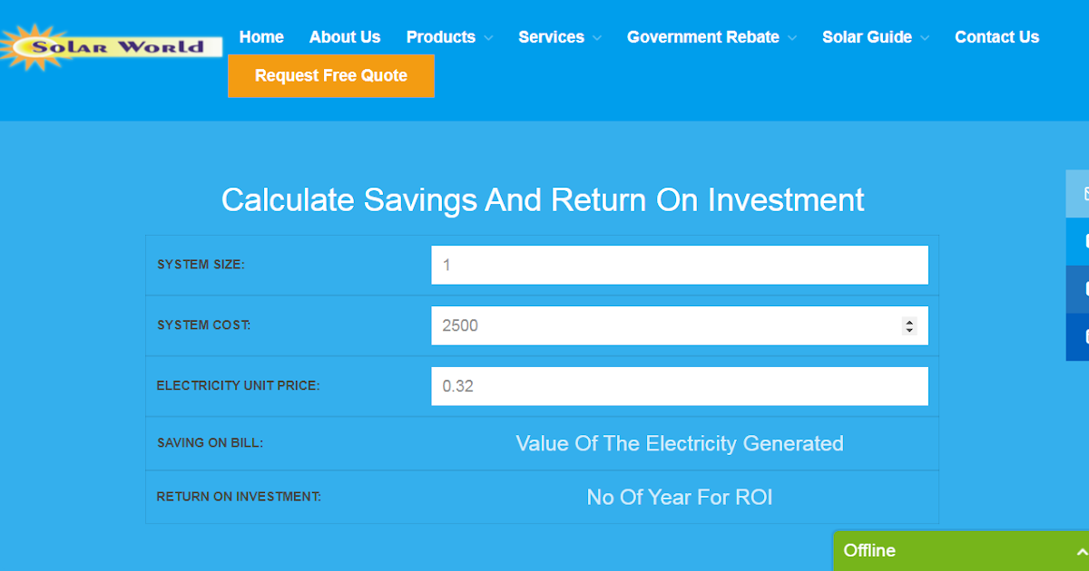 Solar System Calculator