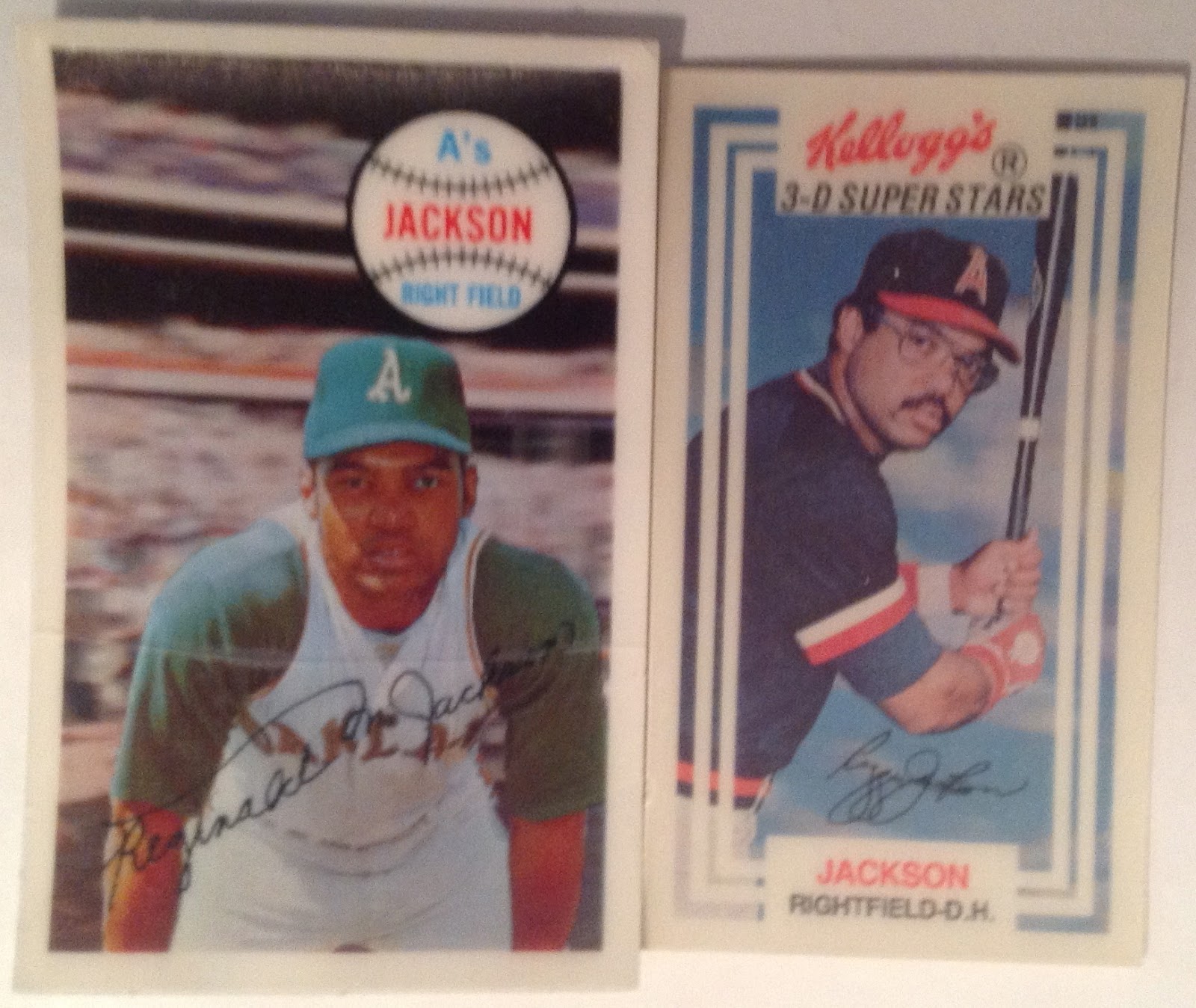 Run-Fore!-Kellogg's Baseball Cards: Reggie Jackson is Done With the ...