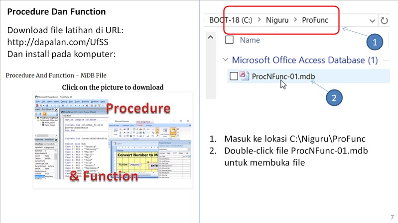 Perbedaan Procedure Dan Function - Niguru Indonesia