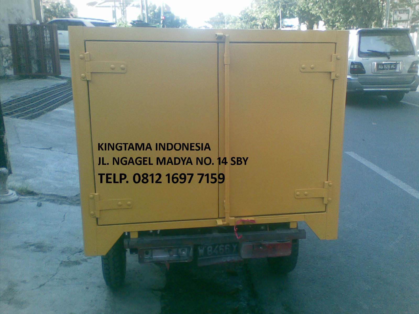 MOTOR RODA 3 - UNTUK MOTOR USAHA ANDA: Motor Roda 3 - Bak Sampah