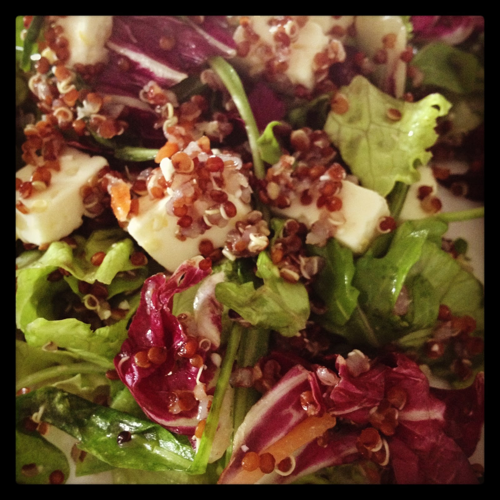 Älska retro, mönster och färg!: God sallad till grillat!