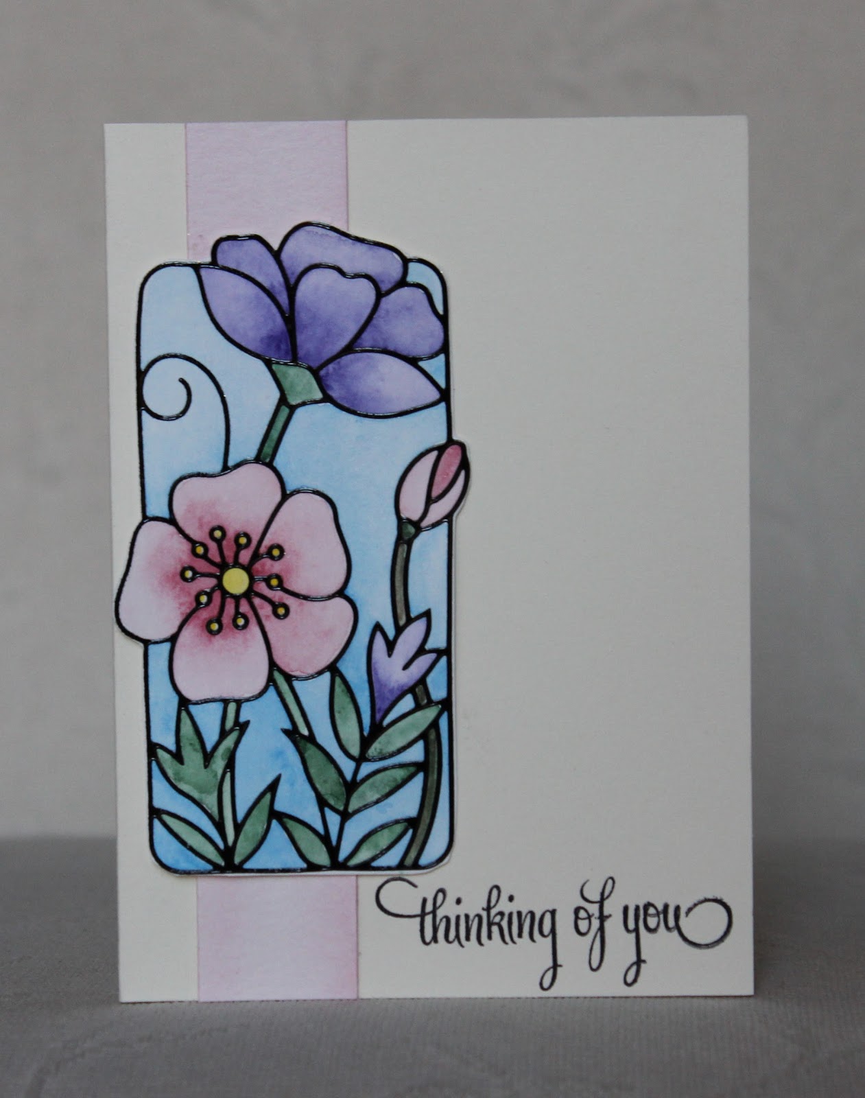 Contagiously Crafty: Elizabeth Craft Stickers with Watercolor