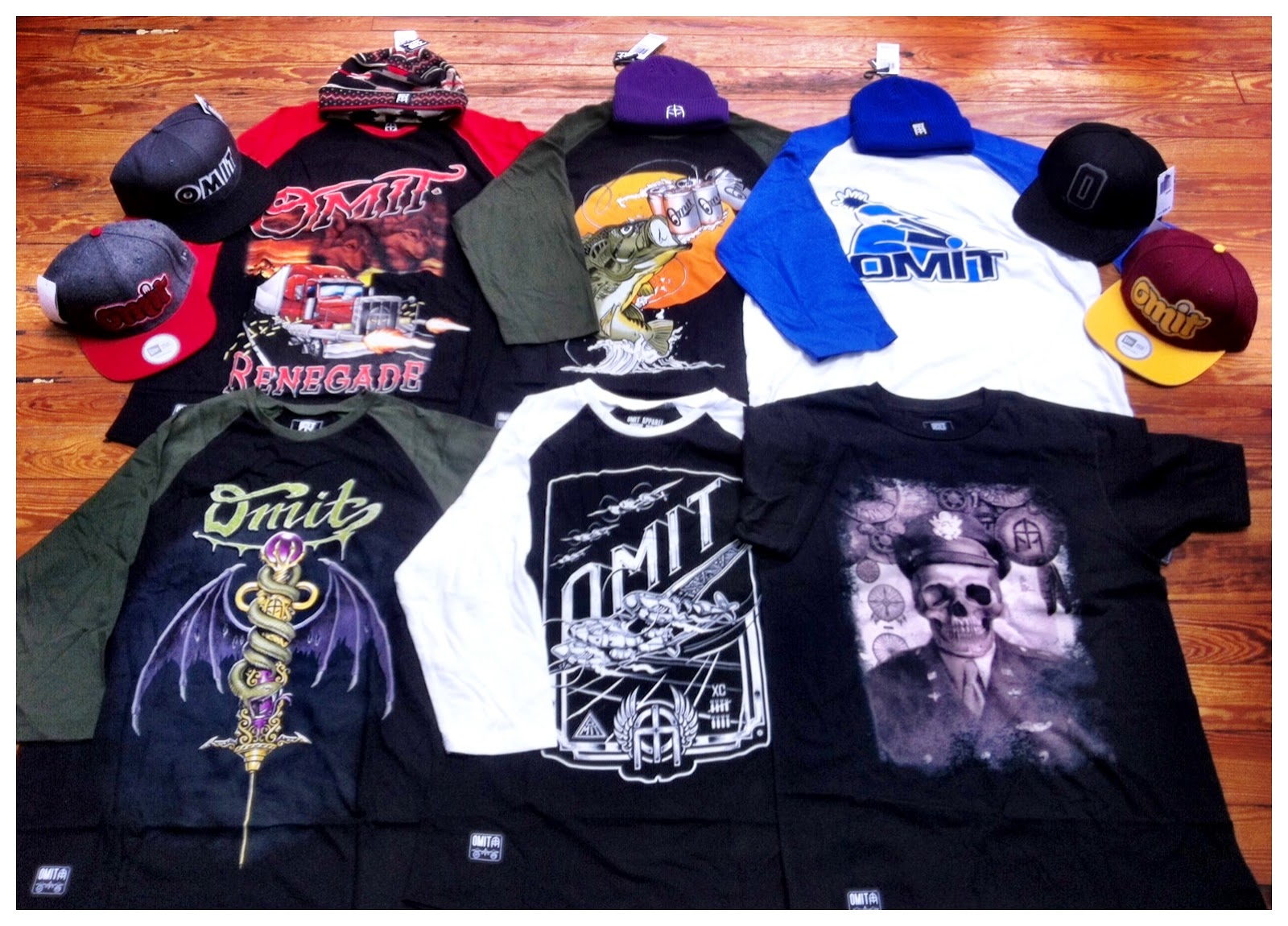 RELIEF SKATE SUPPLY: NEW OMIT CLOTHING