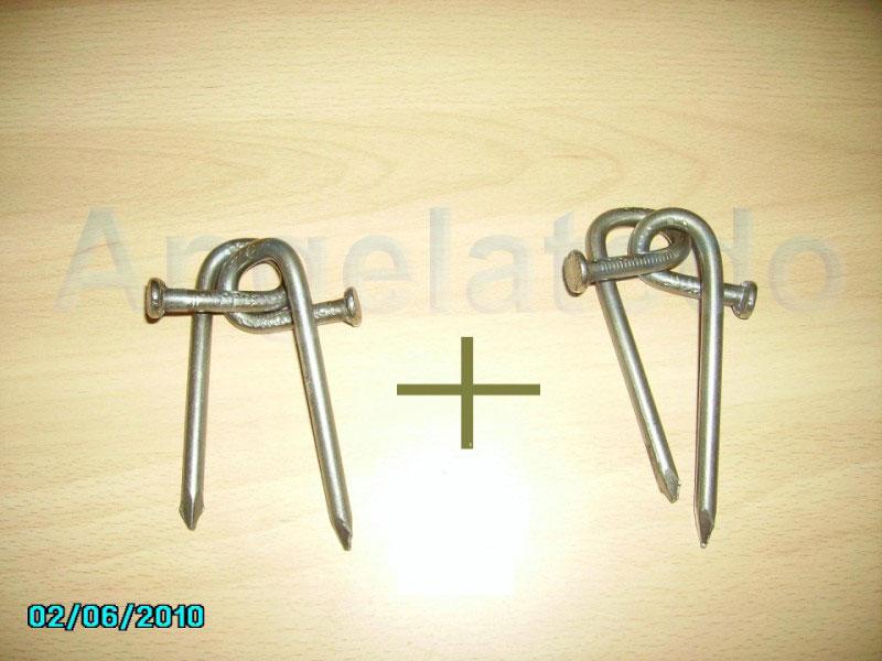 Juegos de alambre, wire puzzles ~ Angelatedo