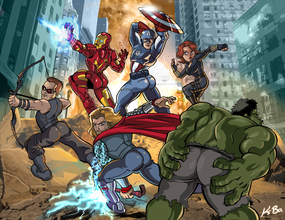 Leituras de BD/ Reading Comics: Brokeback Male Avengers