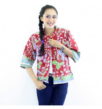 15 Bolero Batik Modern Terbaru Bulan Ini Terpopuler | Model Baju Batik ...
