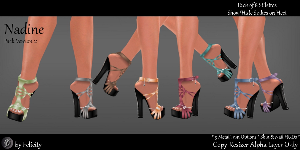 NEW Nadine Stilettos by Felicity – Promo SALE | Felicity Stilettos ...