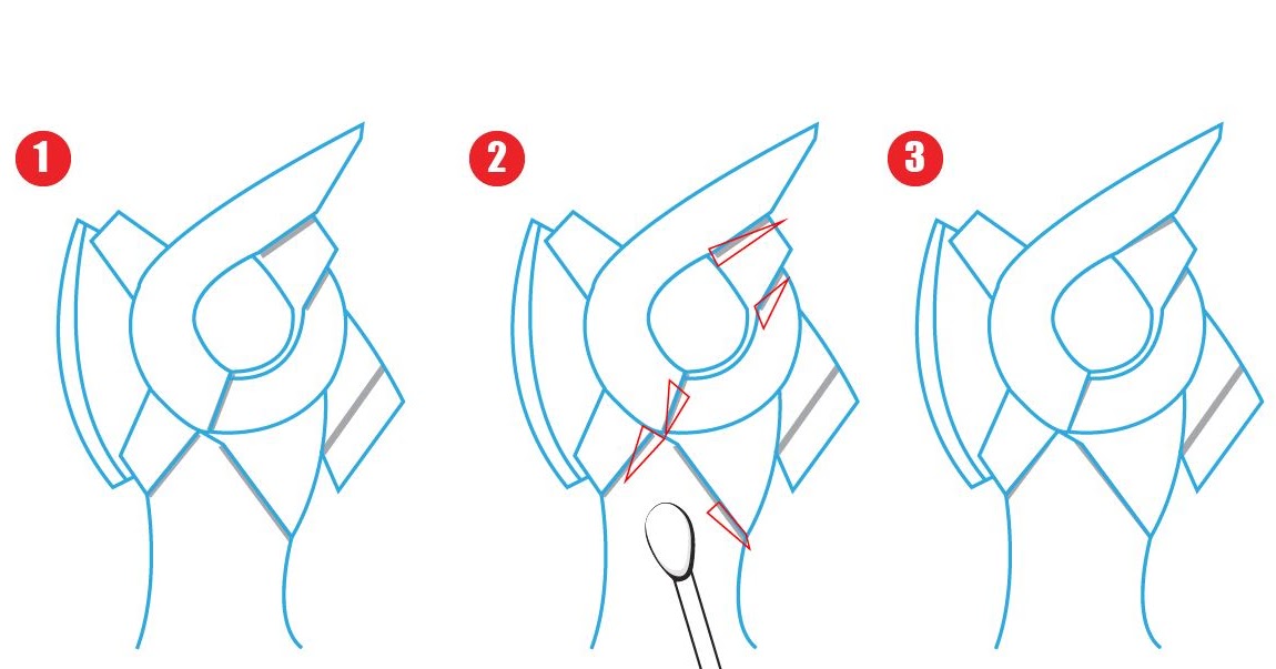 Gunpla Info Tutorial For Newbie: Tips Mild Panel Lining