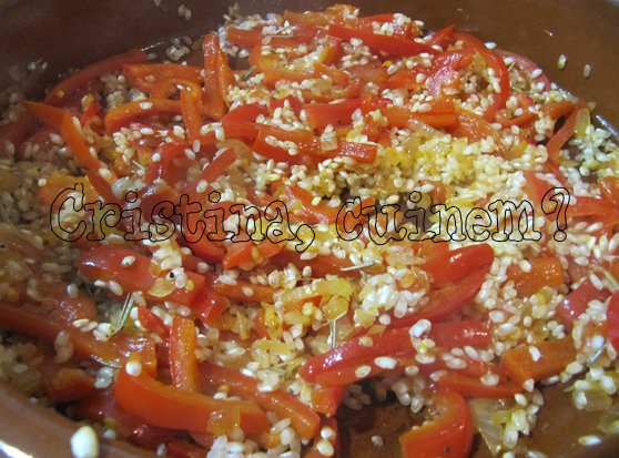 Cuinem?: Risotto de primentó