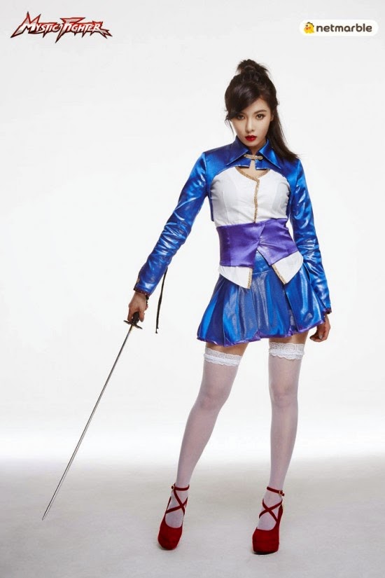 Mystic Fighter Hyuna Cosplay
