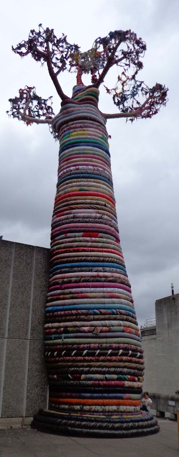 Hippystitch: Fabric Baobab Tree & Other Southbank Centre Artworks