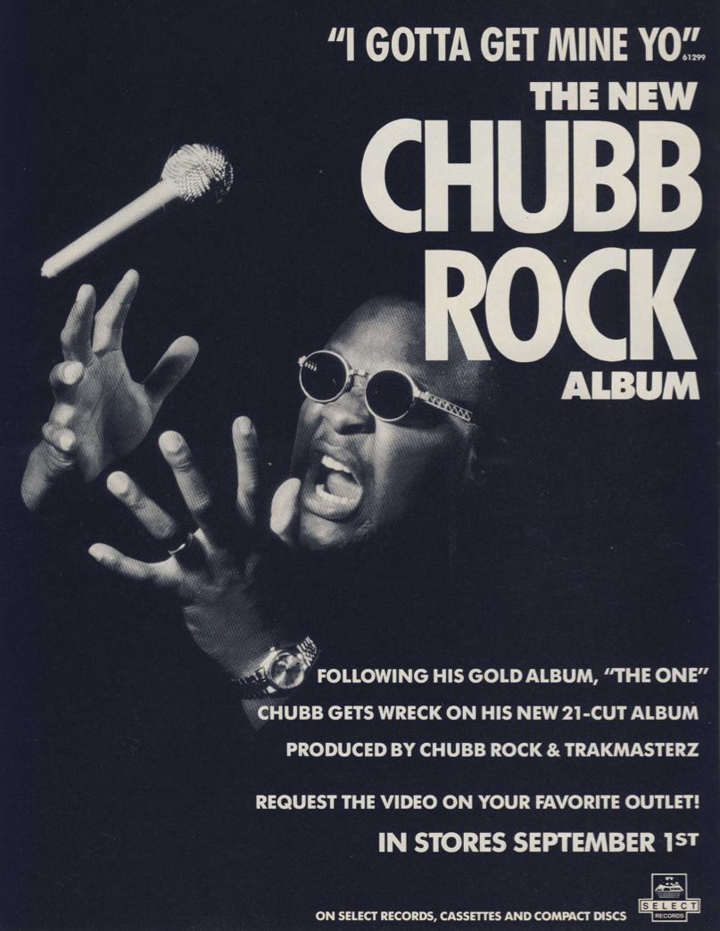HipHop-TheGoldenEra: Album Review : Chubb Rock - I Gotta Get Mine , Yo ...