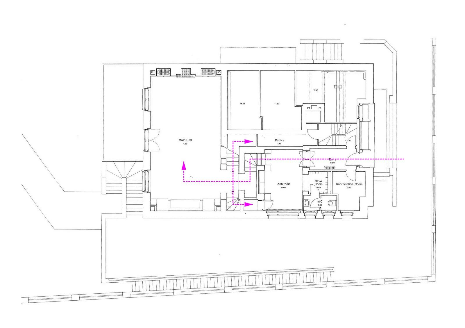 Adolf Loos Muller House Plan