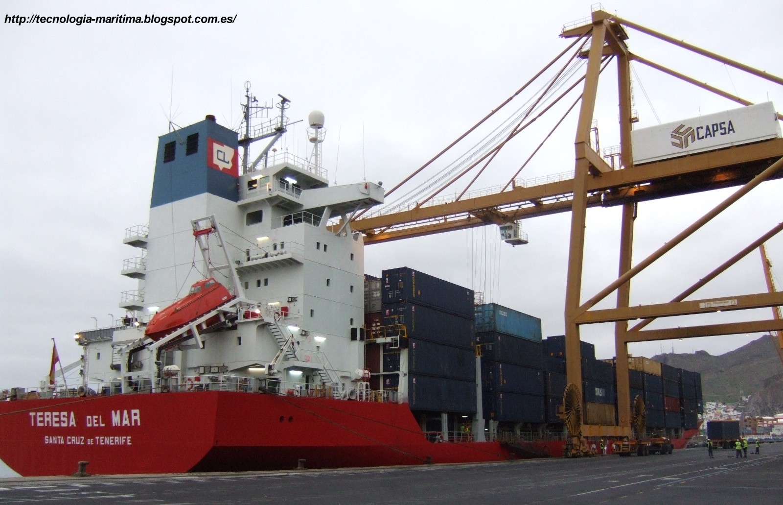 Visiones de Ferrolterra: Las grúas Post-Panamax "Las Amarillas"