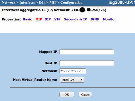 Practical Code Solutions: Mapped IP configuration on Netscreen