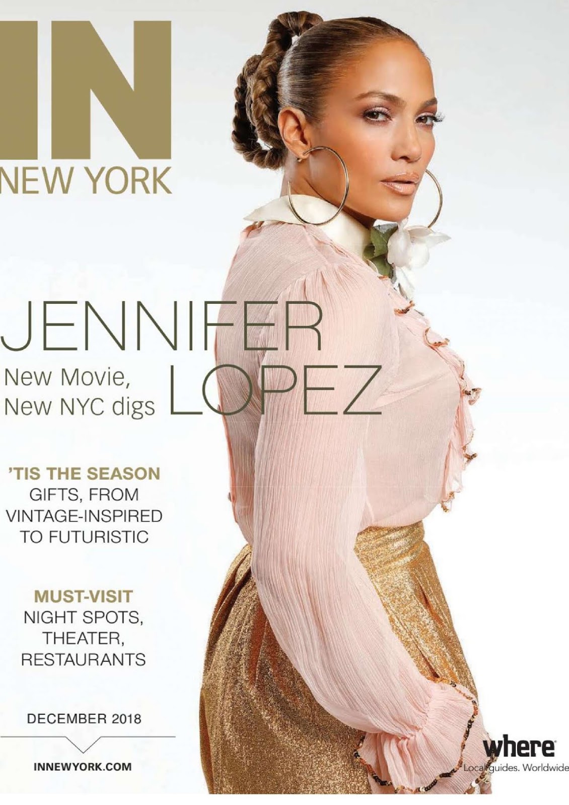 Jennifer Lopez: IN New York Cover