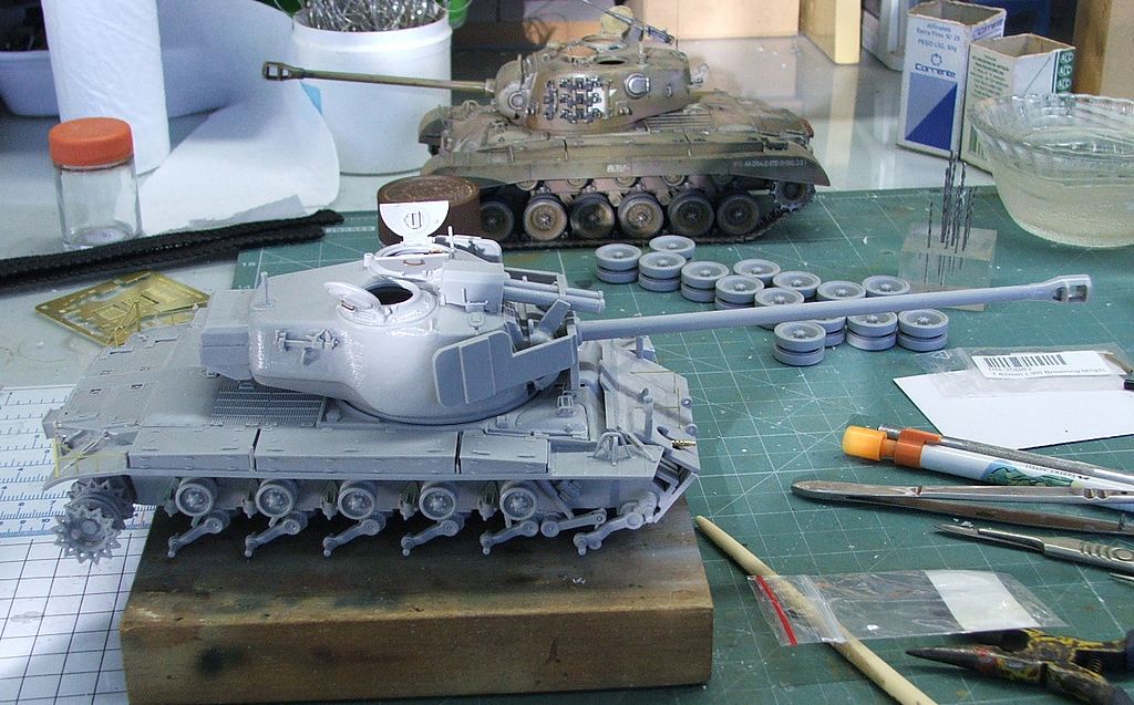Panzerserra Bunker- Military Scale Models in 1/35 scale: T26E4 Super ...