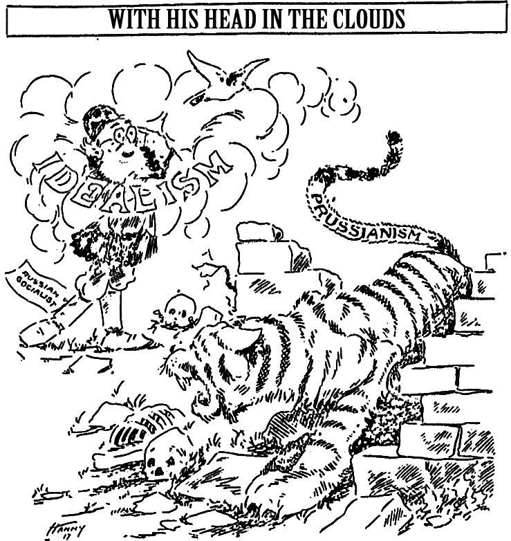 Berge's Cartoon Blog: Russia's October Revolution