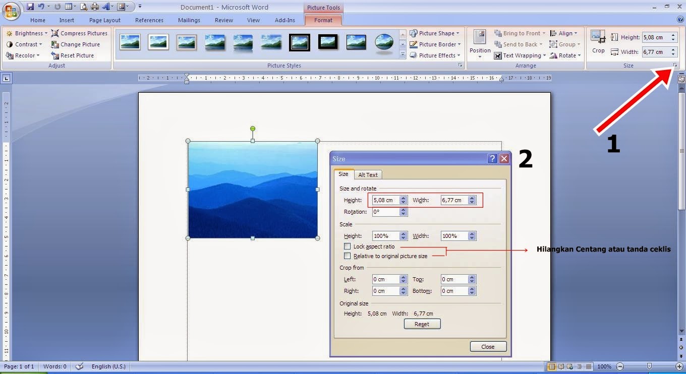 Detail Ukuran Foto 3R Dan Cara Mudah Atur Size Di Word 41 OFF