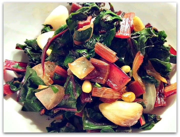Napa Farmhouse 1885™: Red Swiss Chard with Roasted Garlic & Balsamic