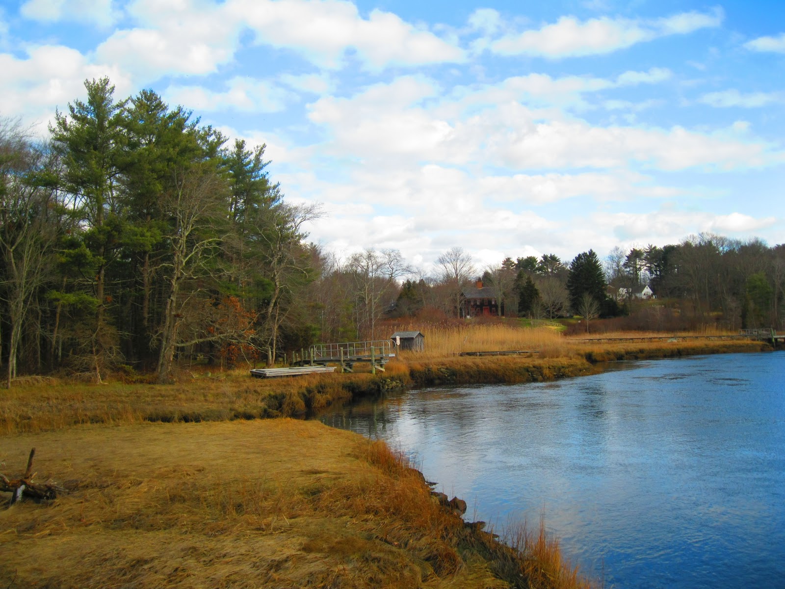 West in New England: A WALK ALONG THE NORTH RIVER, NORWELL, MA.